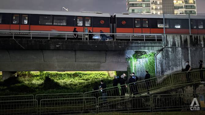 East-West MRT service disrupted after person enters tunnel and is ...